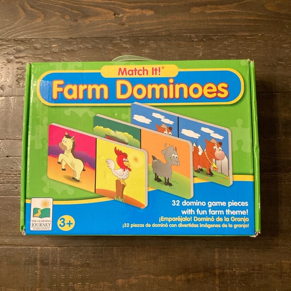 The Learning Journey | Toys | The Learning Journey Matchit Farm Animals ...
